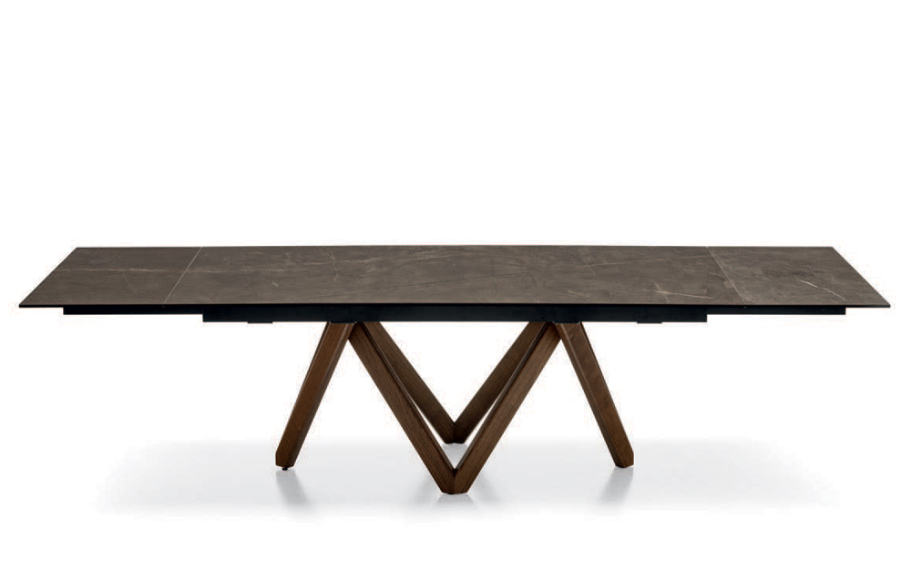 Calligaris Cartesio Table Wood Legs